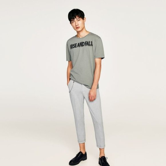 Zara | Shirts | Brand New Zara Man Rise And Fall Xl Tshirt | Poshmark